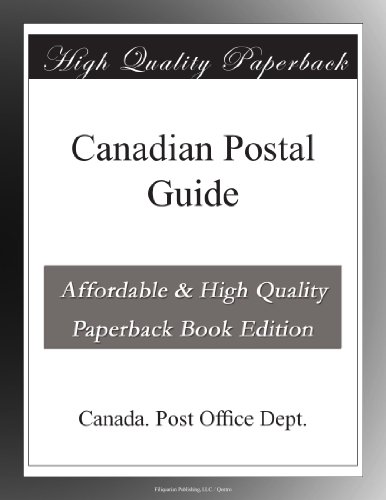 Canadian Postal Guide - LitfyLitfy